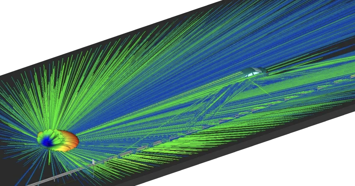 Diffuse Scattering | WaveFarer® Radar Simulation Software | Remcom